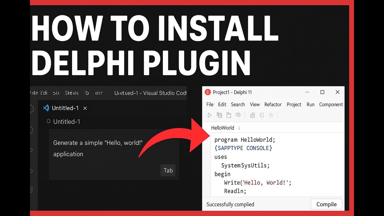 Open in Visual Studio Code (Delphi plugin)