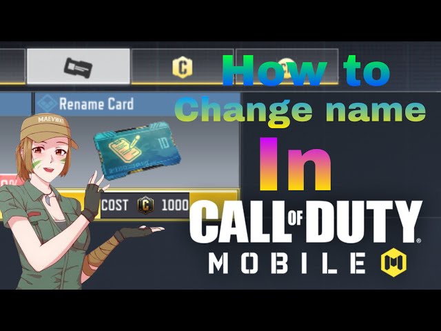 How to change the in-game name in COD Mobile: Step-by-step guide for ...