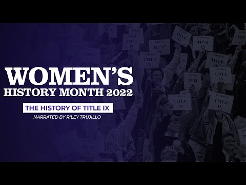 50 Years of Title IX: The Impact on Women's Sports | Women's History Month