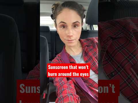 Derm tip for sunscreen around the eyes #dermatologist @DrDrayzday