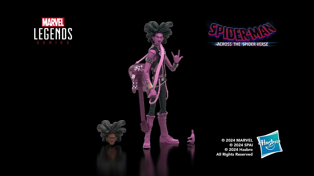 Spider-Man: Across the Spider-Verse Marvel Legends Spider-Punk Action ...