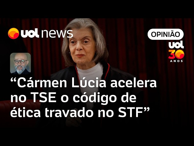 Cármen Lúcia acelera no TSE o código de ética travado no STF