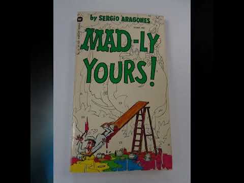 Vintage MAD Magazine Paperback Book: Mad-ly Yours !1972