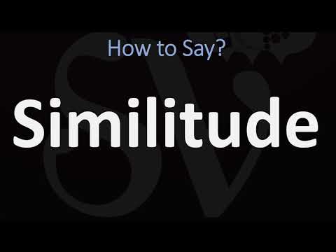 How to Pronounce Similitude? (CORRECTLY)