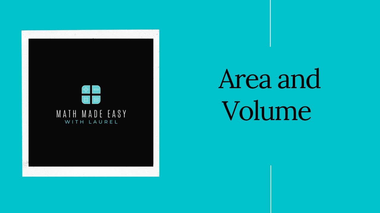 Trades Math - Area and Volume