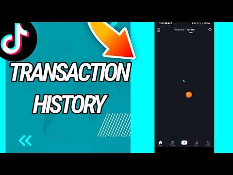 How to find your transaction history on Tiktok