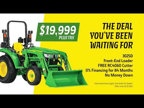 Sunshine | 3025D Tractor Package