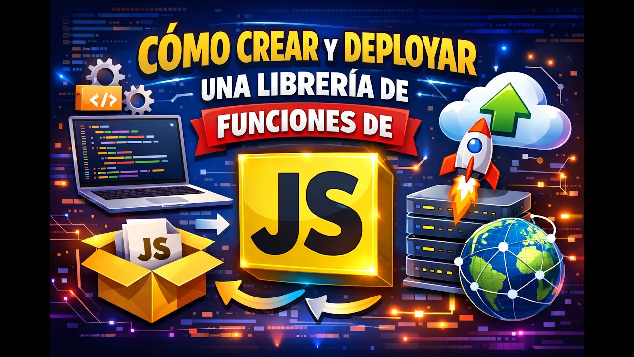 Crear y Publicar una Librería de Funciones JS ✅FÁCIL Y EFICAZ #js #libreria #githubpages