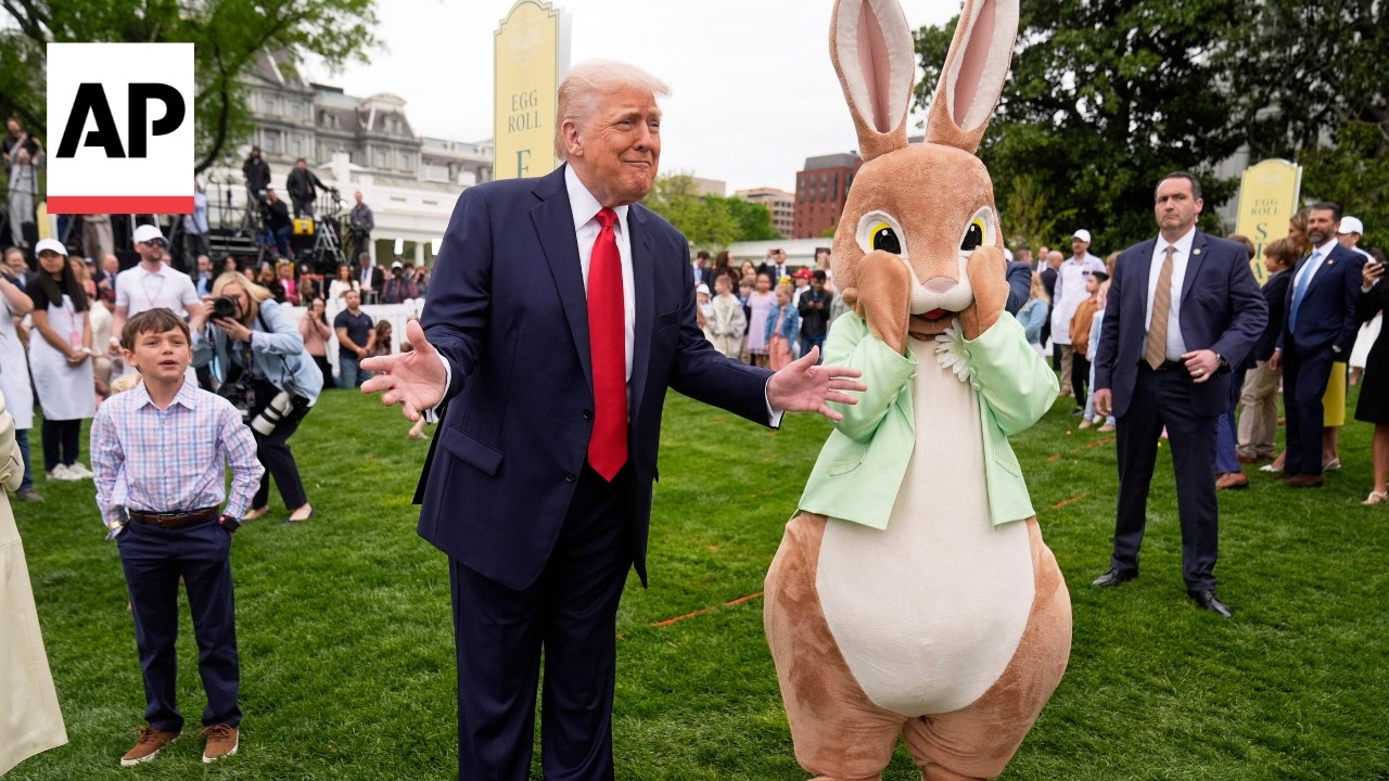 Trumps will host 49th Easter Egg Roll at the White House on Monday