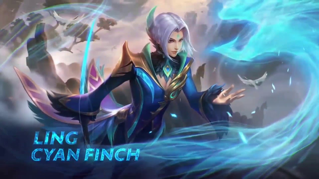 ling cyan finch Mobile Legends Moving Wallpaper / Mobile legends Live Wallpaper