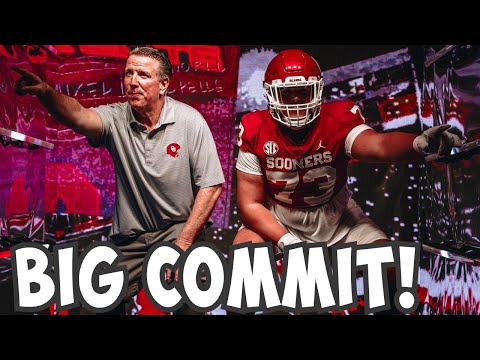 BOOM! Sooners Get A 4 ⭐️ Offensive Tackle Commitment! | OU Football