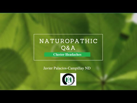 What is a Cluster Headache? | Migraine & Headache Definitions | Naturopathic Questions & Answers