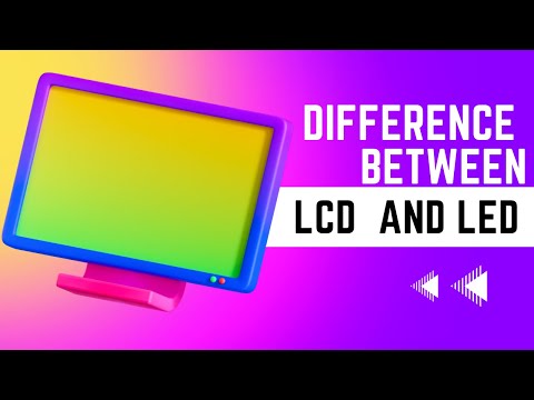 What is LCD and LED and different between those two types of display | Technical Tricks