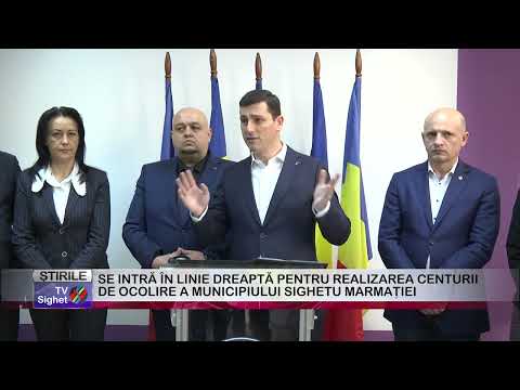01 SE INTRĂ ÎN LINIE DREAPTĂ PENTRU REALIZAREA CENTURII DE OCOLIRE A MUNICIPIULUI SIGHETU MARMAŢIEI