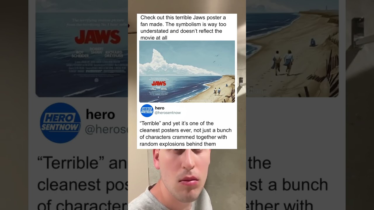 This Jaws poster is far from terrible