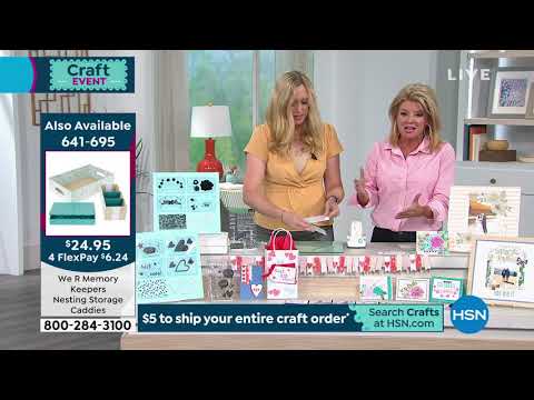 We R Memory Keepers Mini Floral Stamp and Die Bundle