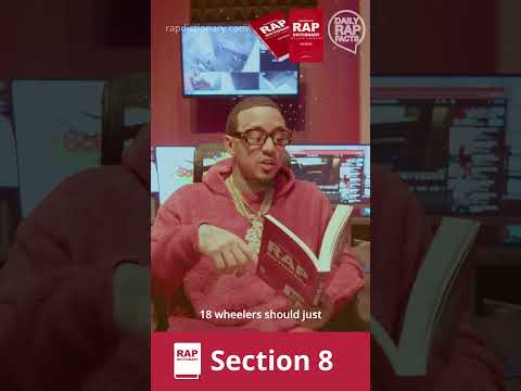 Meaning of "Section 8" with Kirko Bangz | Rap Dictionary Book