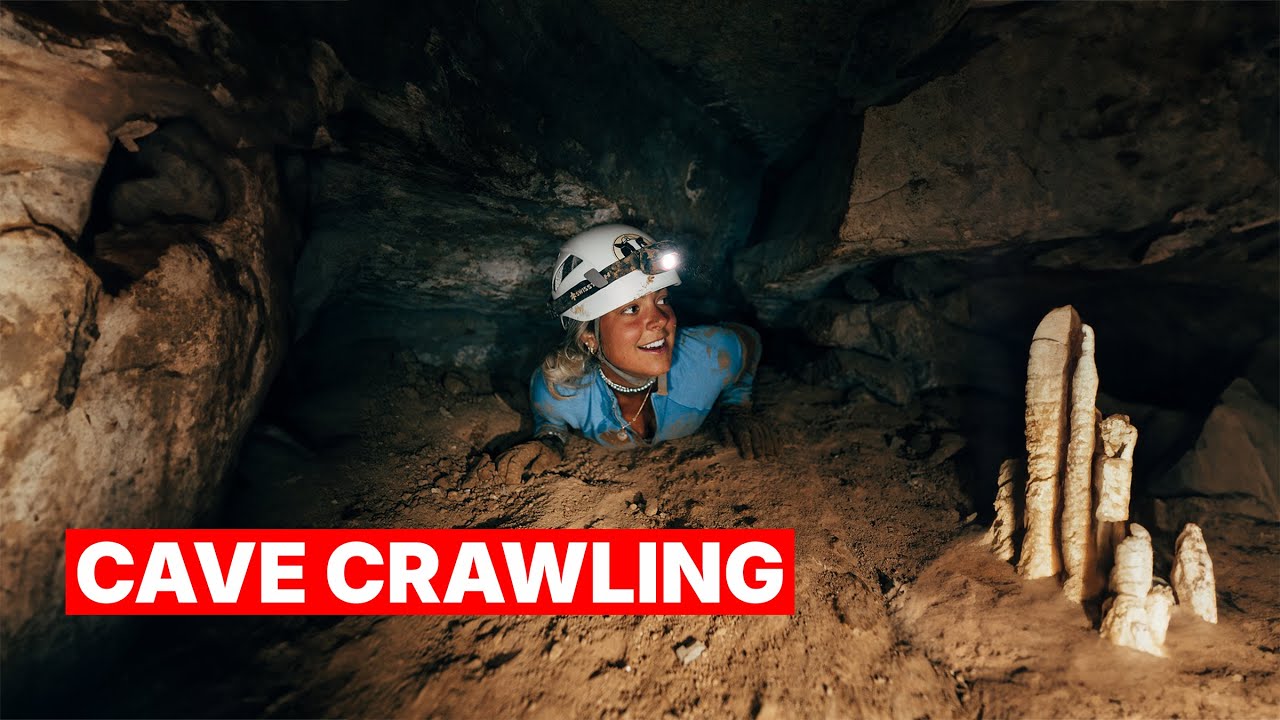 EXPLORING A CAVE 300 FEET UNDERGROUND