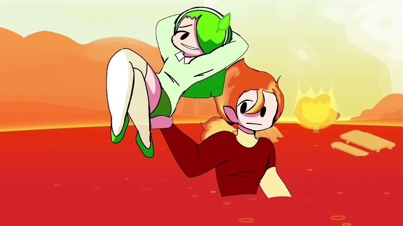 Firey Kills Leafy // Meme// Not Og [BFB Humans]