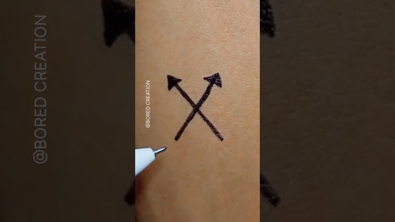 Simple design tatto #shorts #tattoo