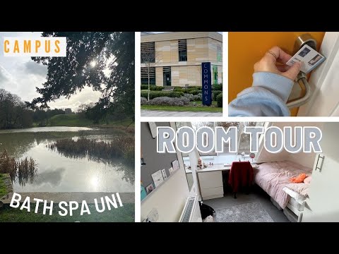 short campus tour & gardens room tour | BATH SPA UNIVERSITY
