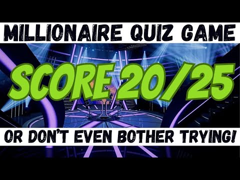 🏆QUIZ GAME ONLINE TRIVIA QUESTIONS🧠Play Millionaire Quiz