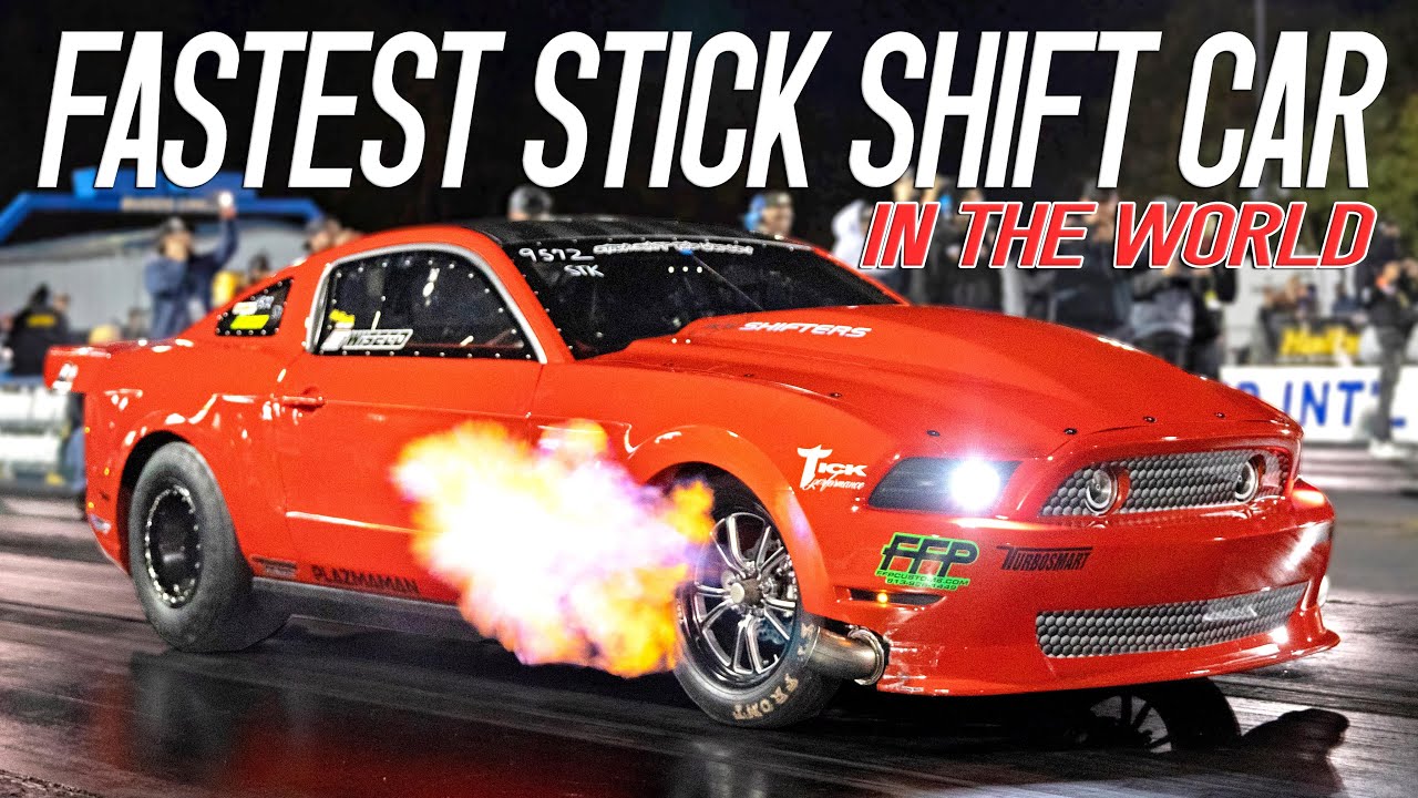 Wild 1,900-Horsepower Ford Mustang Becomes the Fastest Stick-Shift Drag ...