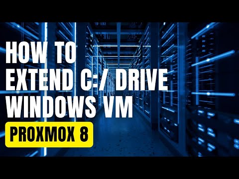 How To Extend C:/ Drive in Windows VM in Proxmox 8