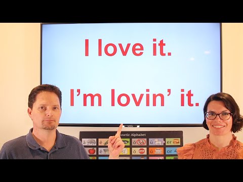 Stative Verbs / Verbs you can't Use in Present Continuous, Part 1