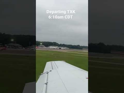 Departing from Texarkana Regional Airport