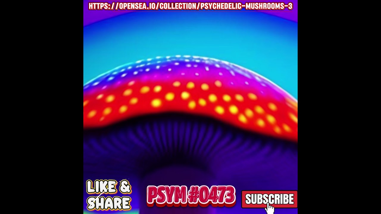 🍄PSYCHEDELIC MUSHROOMS🍄 NFT COLLECTION ON POLYGON  CHAIN⛓️#nft #polygon #opensea #openseamarketplace