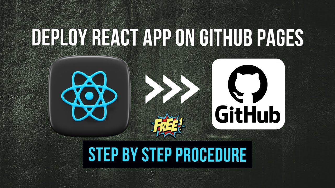 How to Deploy React App on Github Pages | All Steps Explained