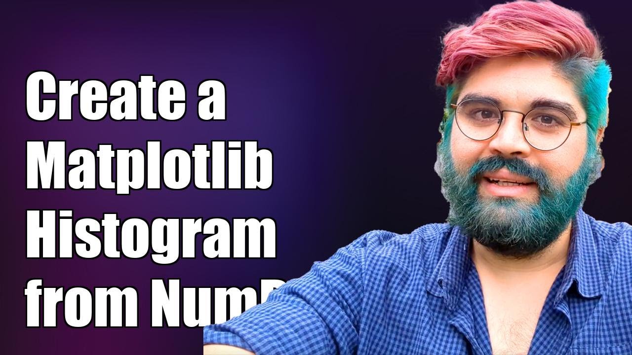 How to Create a Matplotlib Histogram from NumPy Histogram Output