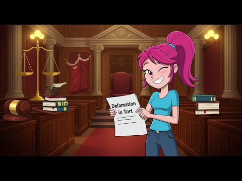 what is Defamation? written notes of defamation in tort explained in urdu/hindi Slander and Libel