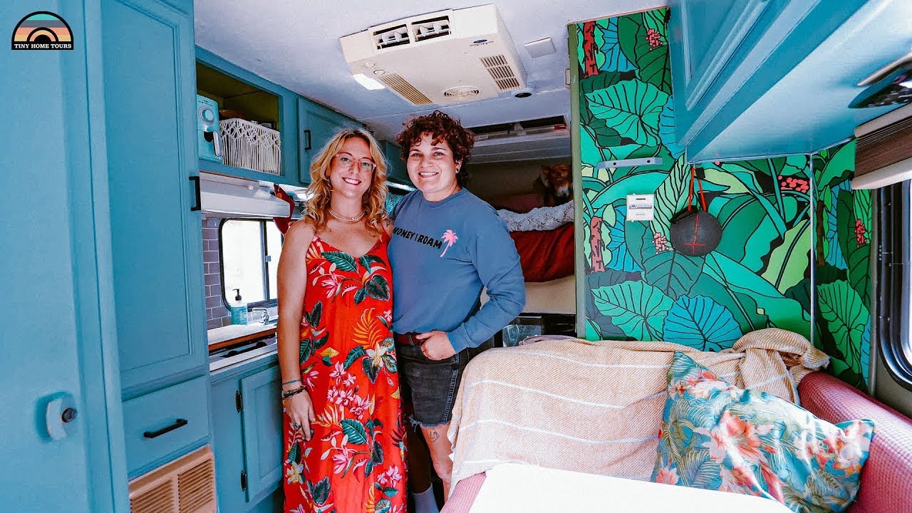 24-Year-Old Truck Camper Restored With a Funky Aesthetic and Many ...