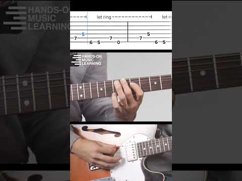 Enter Sandman | Metallica (Play Along Tabs in Video)