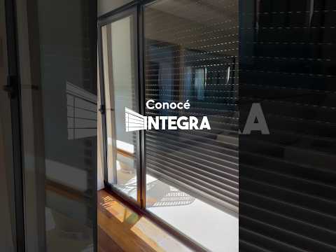 Persianas INTEGRA para tus ventanas y accesos, una solución funcional de arquitectura.