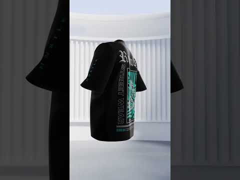 Creative T-shirt Design with 3d Mockups!