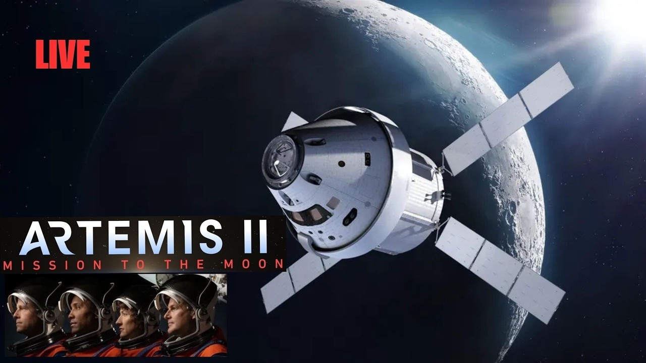 NASA's Artemis II Live Views from Orion