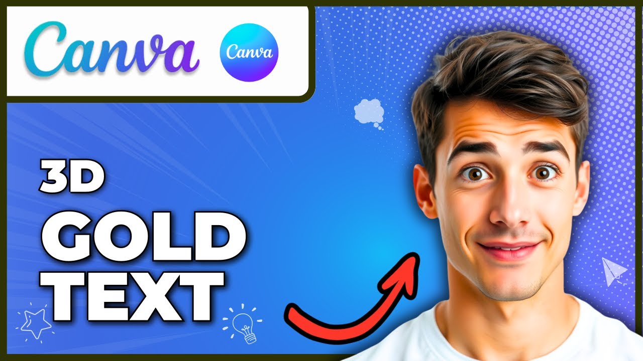 How To Create 3D Gold Typography Effect In Canva (Easiest Way) (2026 Guide)