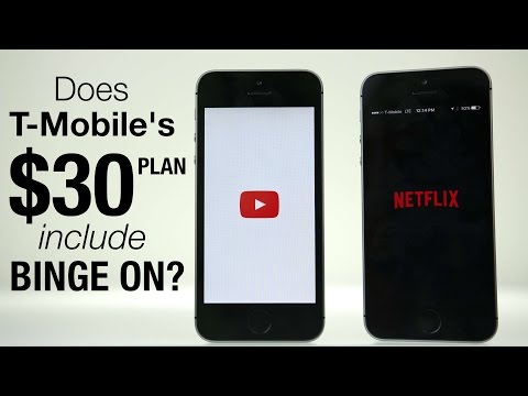Does T-Mobile's $30 Prepaid Plan Include Binge On?