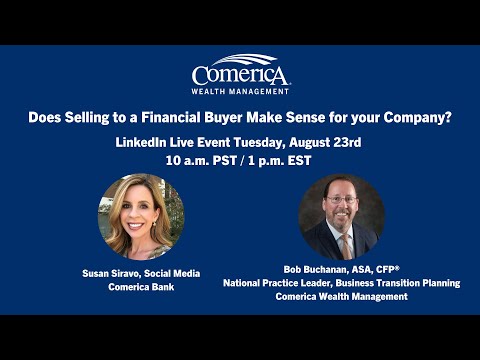 Does Selling to a Financial Buyer Make Sense for Your Company?