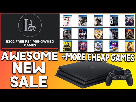 AWESOME NEW PS4 PHYSICAL GAME SALE - GET SUPER CHEAP PS4 GAMES AT GAMESTOP RIGHT NOW!