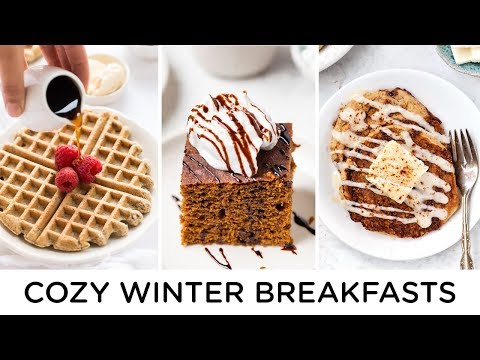 EASY HOLIDAY BREAKFAST RECIPES ‣‣ cozy winter breakfast ideas!