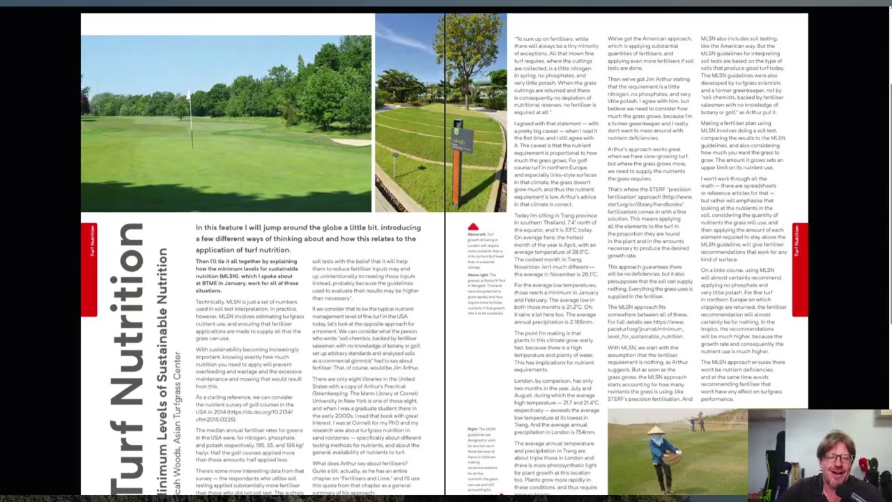 Fertilizer quotes from Piper, Oakley, and Arthur, and #MLSN