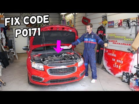 FIX CODE P0171 CHEVROLET CRUZE CHEVY SONIC SYSTEM TOO LEAN