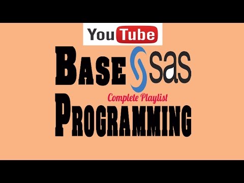 3.0 Introduction ll Base SAS programming for beginners by Saurav Gupta