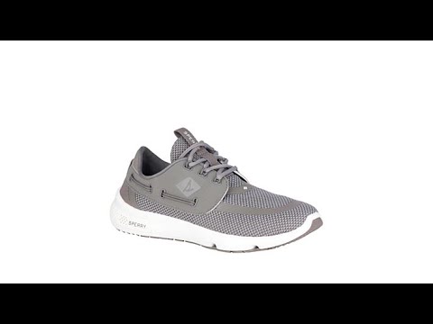 Sperry 7 Seas 3 Eye Laced SlipOn Mesh Sneaker
