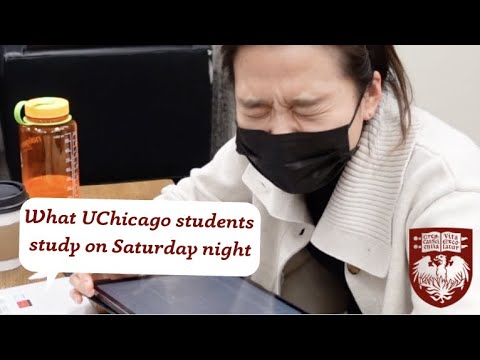What do UChicago students study on Saturday night? A random ATTACKING survey at UChicago Library