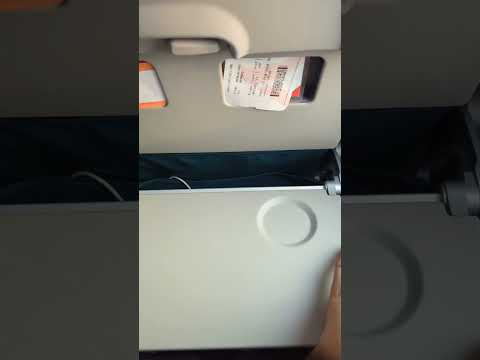 Akasa Air seat feature in 15 seconds